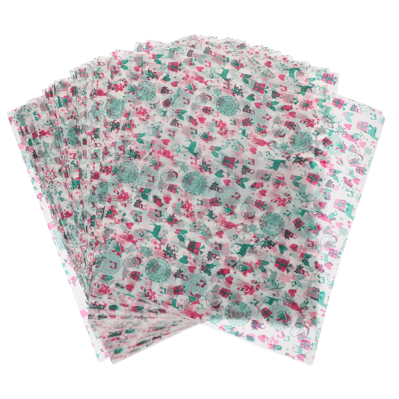 Entireivity 100 Sheets of Square Food Cushions Food Grease-proof Papers ...