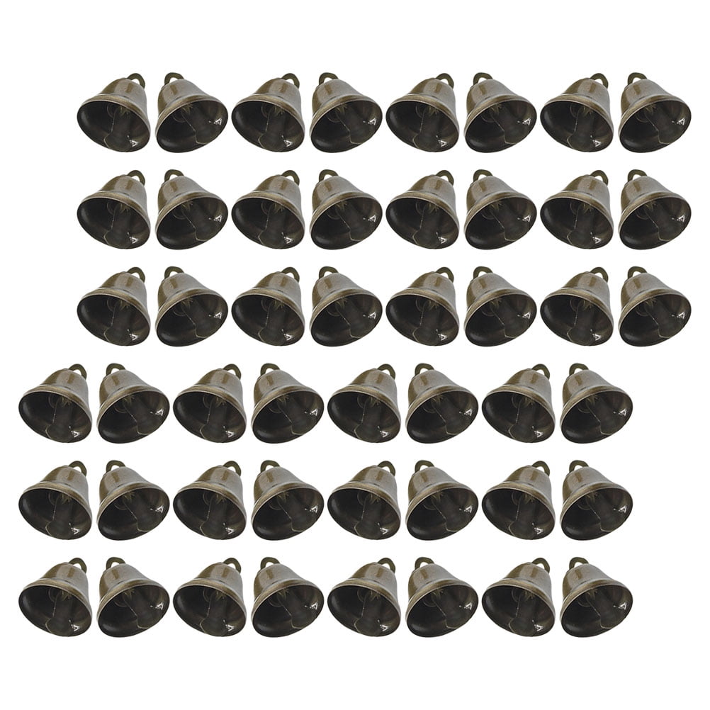 Entireivity 100Pcs Craft Bells Hanging Small Bells Ornaments Tree ...