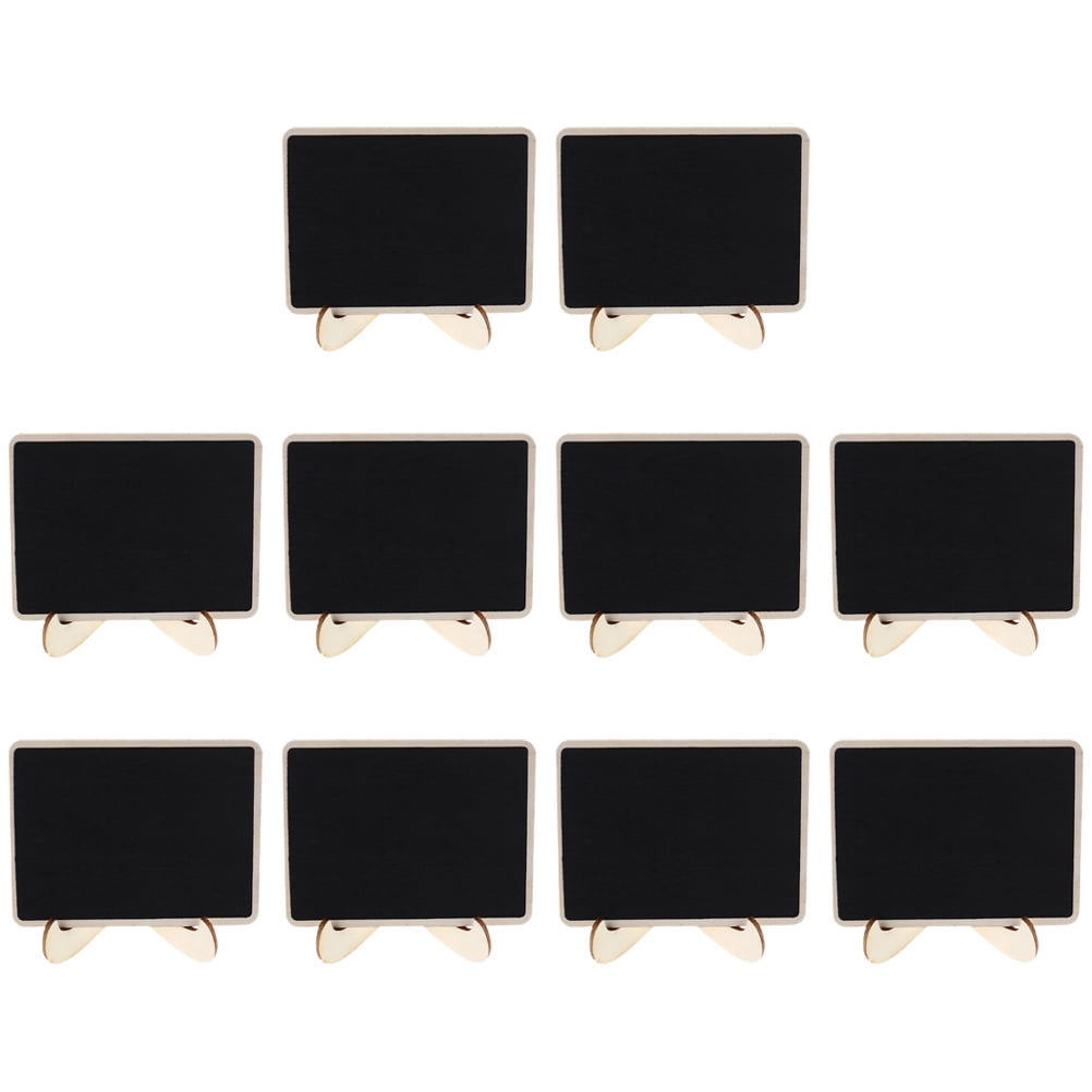 Entireivity 10pcs Message Boards Memo Boards Blackboard with Support ...