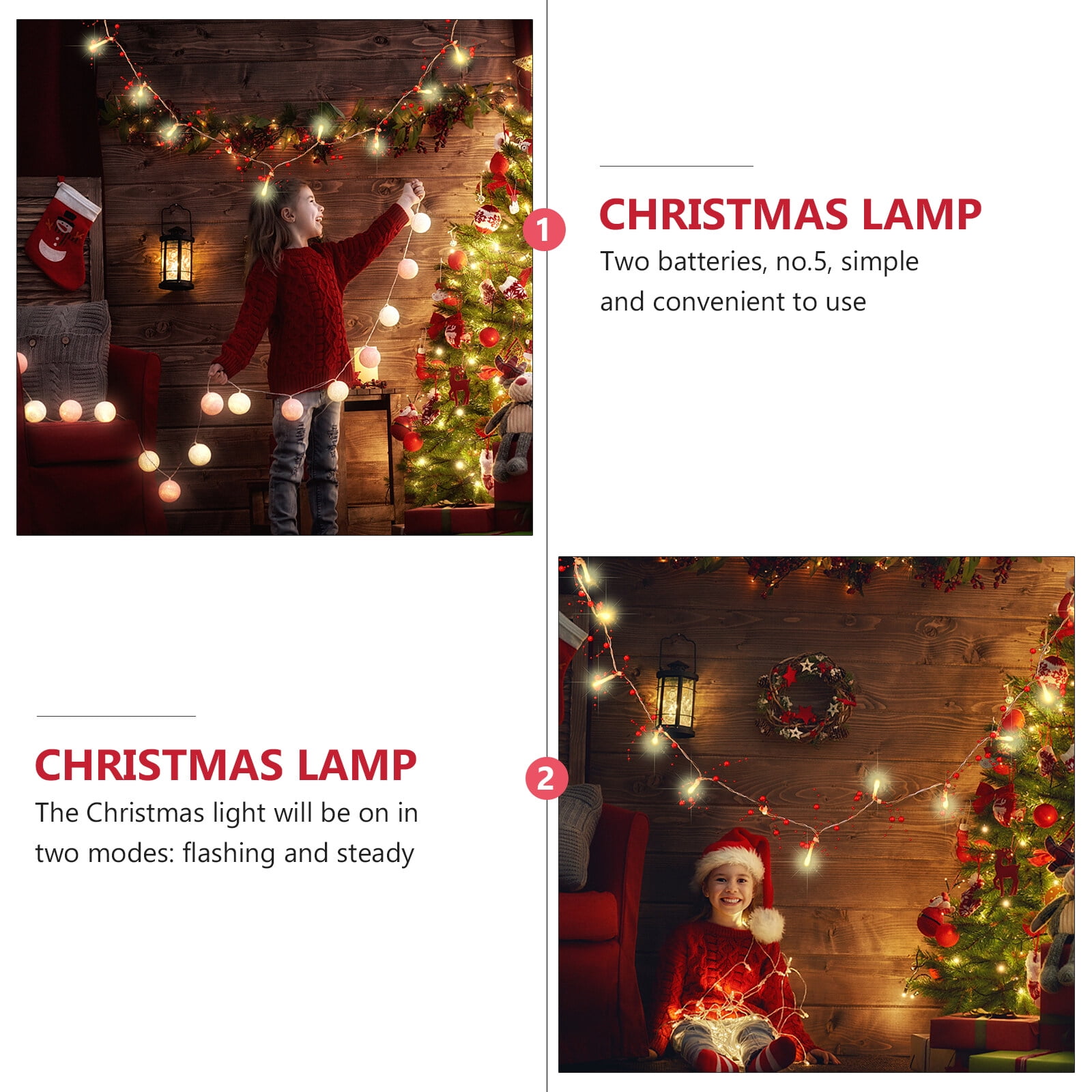 Entireivity 1pc LED Lights Pearl Wire String Stage Festival ...