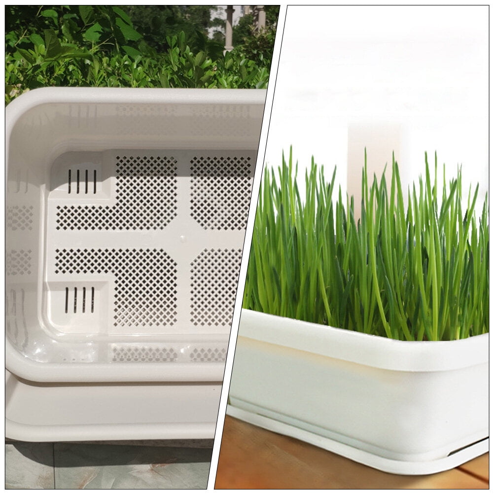 Entireivity 1pc Plastic Vegetable Growing Containers Garden Home ...