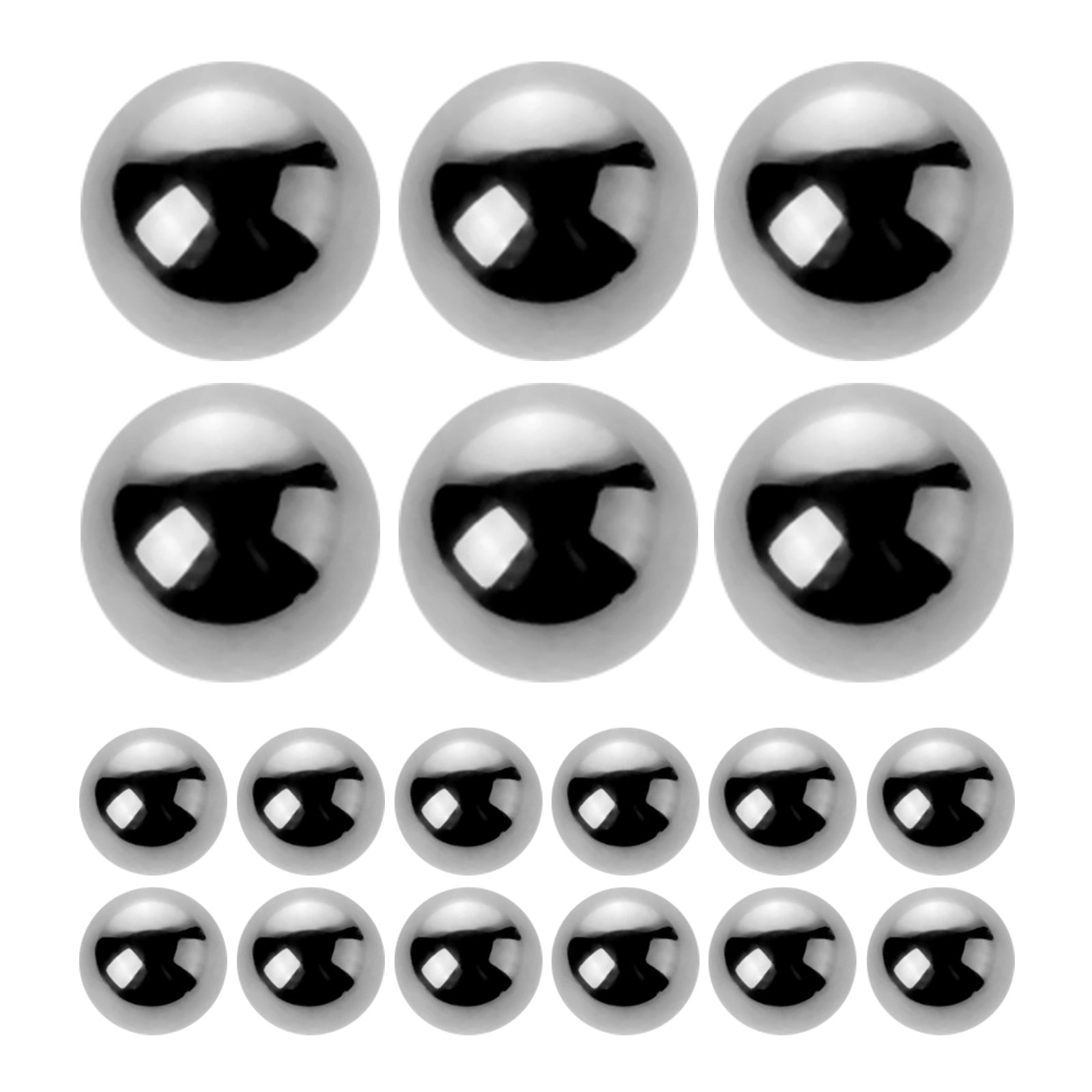 Steel Mixing Balls for Home Use Silver Color 20pcs Can Be Used to Mix ...