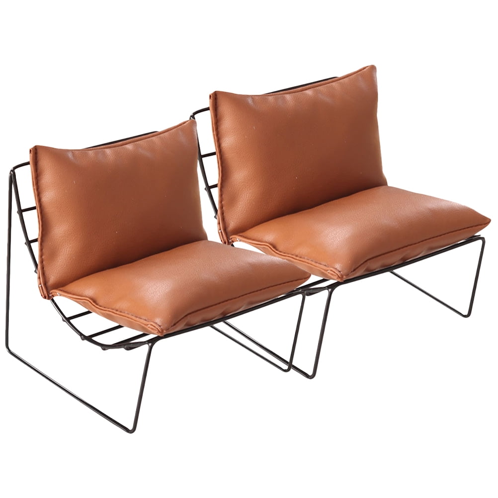 Entireivity 2pcs Mini Lazy Chairs Tiny Decoration Mini Chair Craft Mini ...