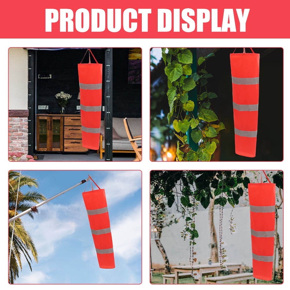 Entireivity 2pcs Windsock Garden Decoration Hanging Wind Direction Flag ...