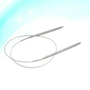 2pcs 10mm 12mm Bamboo Wooden Circular Sewing Crochet Knitting Needles ...