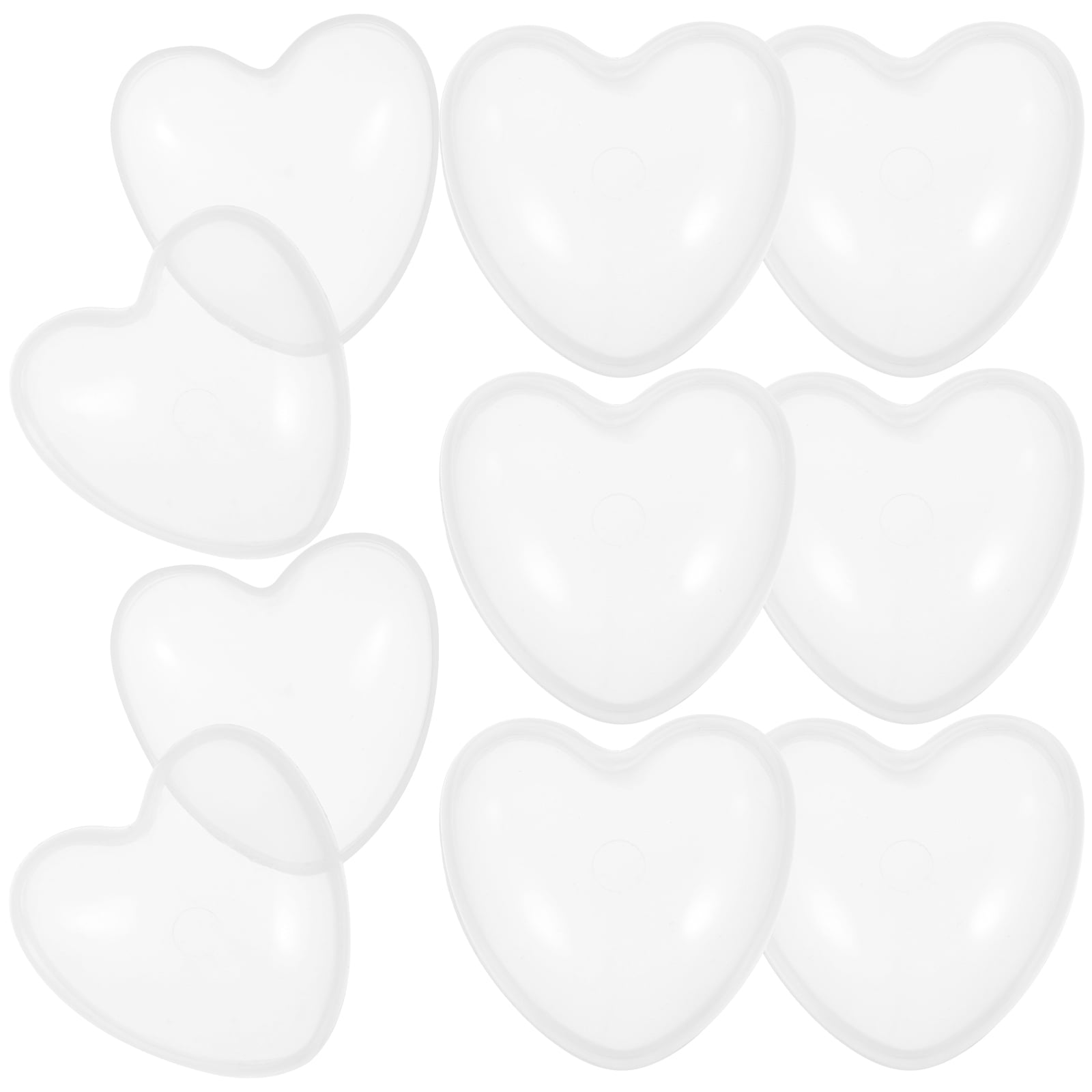 Raindrops Transparent Plastic Fillable Capsules for Storage and Candy ...