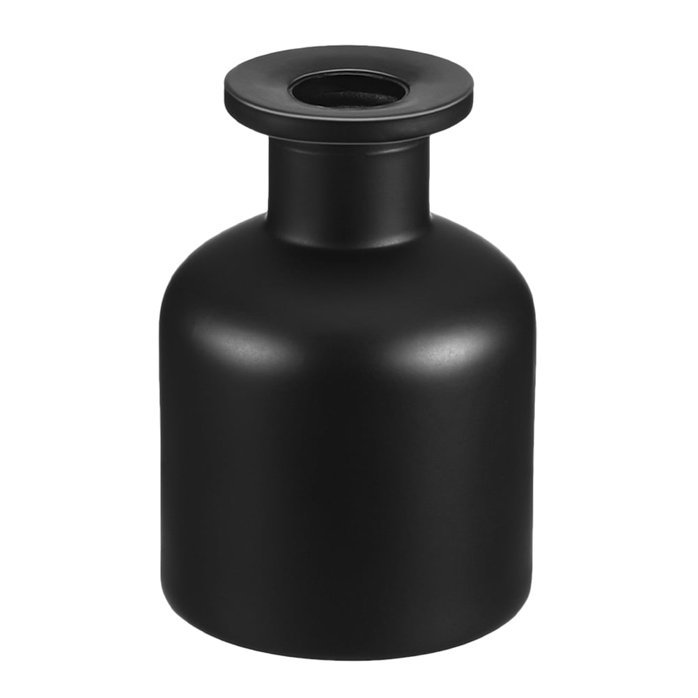 Raindrops Empty Diffuser Bottle Black Glass 1Pcs for Minimalist Home ...