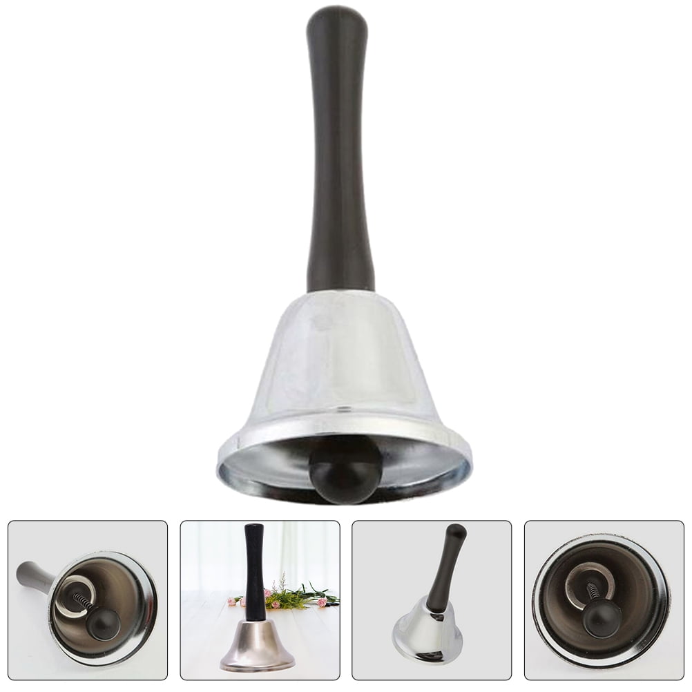 Raindrops Loud Metal Hand Bell Dinner Bell for Holiday Parties and ...