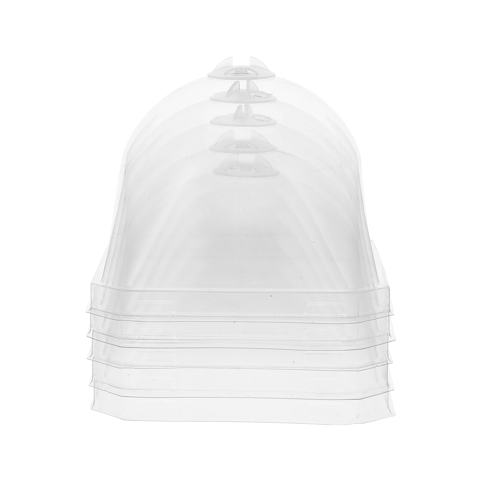 Entireivity Plastic Plant Cover Transparent Garden Freeze Protection ...