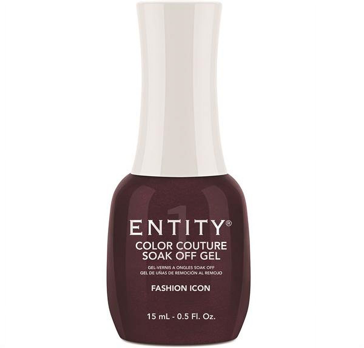 Entity Color Couture Soak Off Gel FASHION ICON - 15 mL / .5 fl oz ...