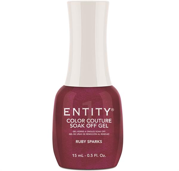 Entity Color Couture Soak Off Gel RUBY SPARKS - 15 mL / .5 fl oz ...