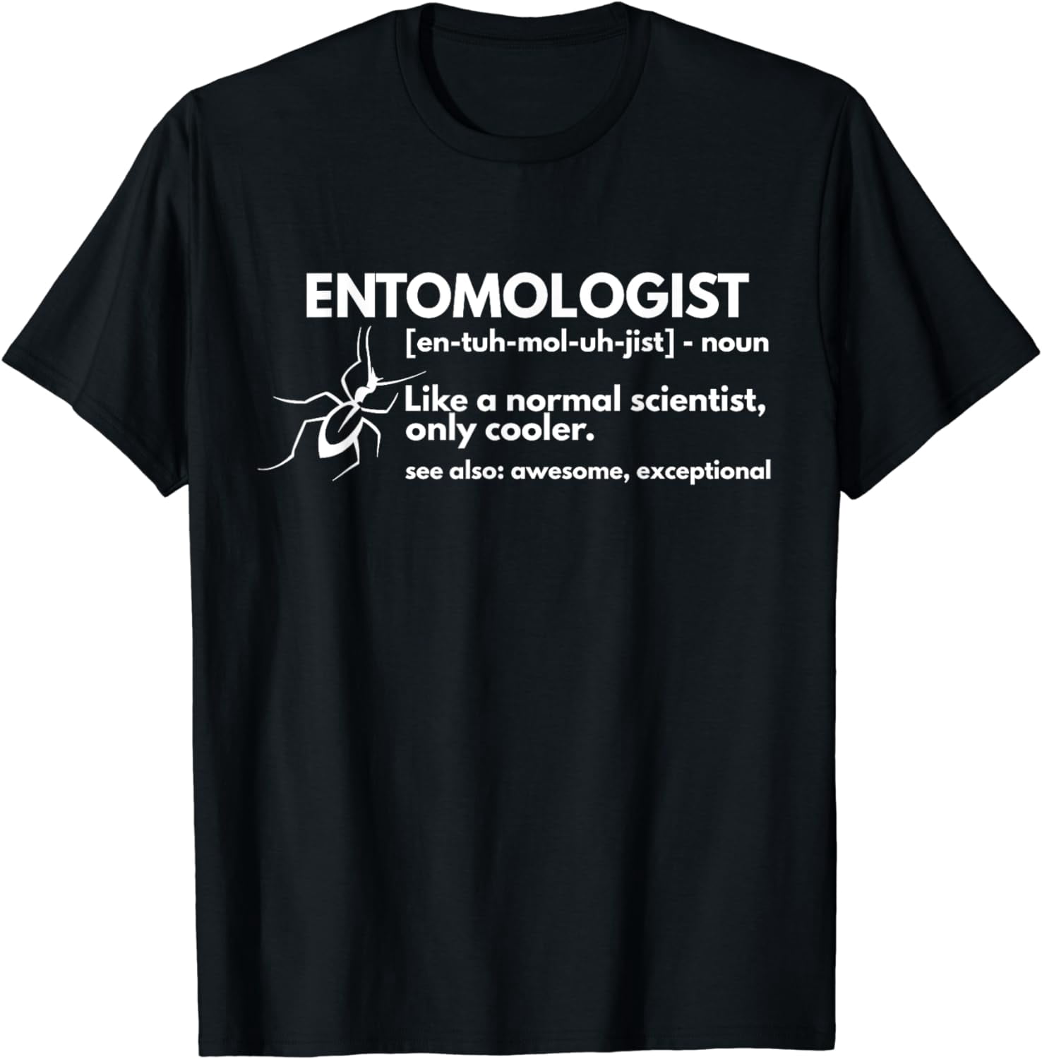 Entomologist Definition Funny Entomology Science Gift T-Shirt - Walmart.com