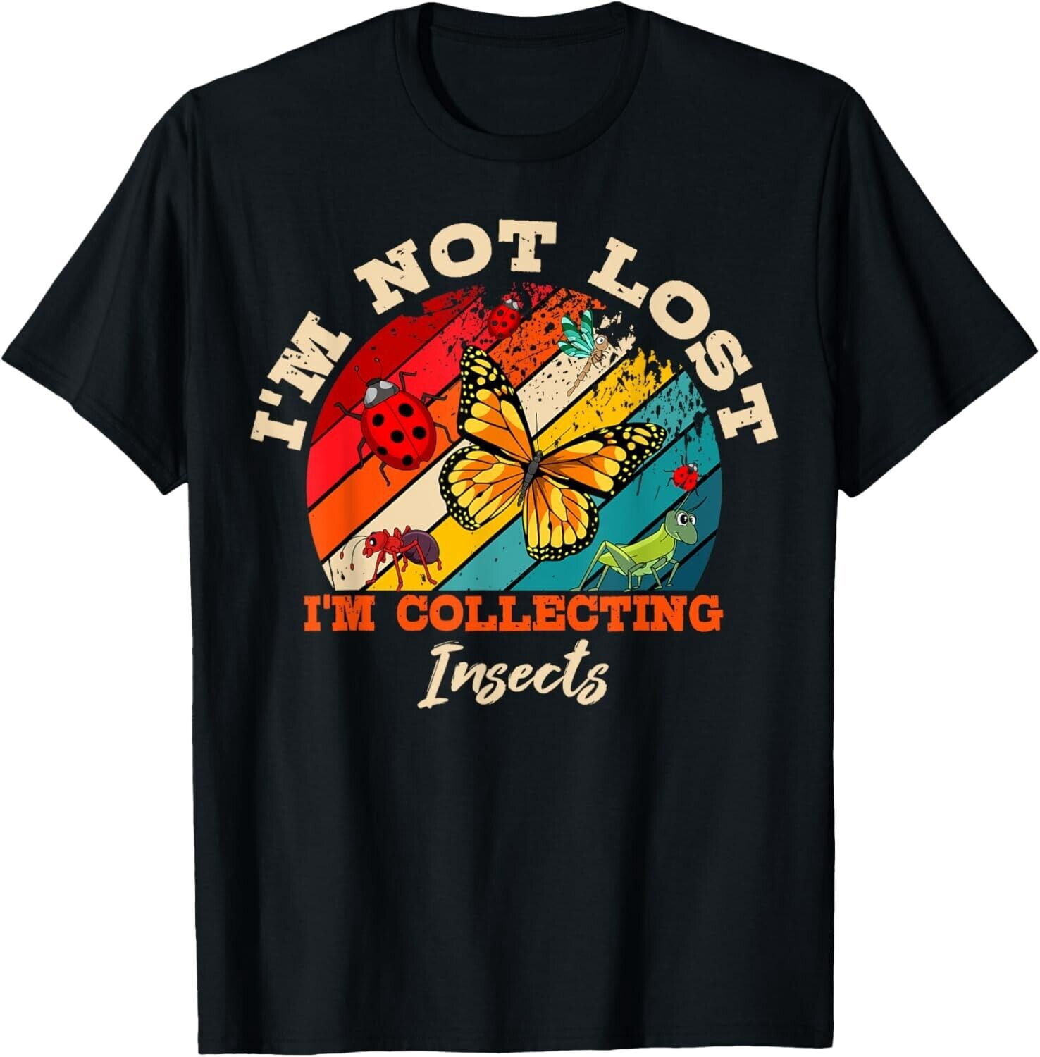 Entomologist Retro Vintage Entomology Collecting Insect Gift Unisex T ...