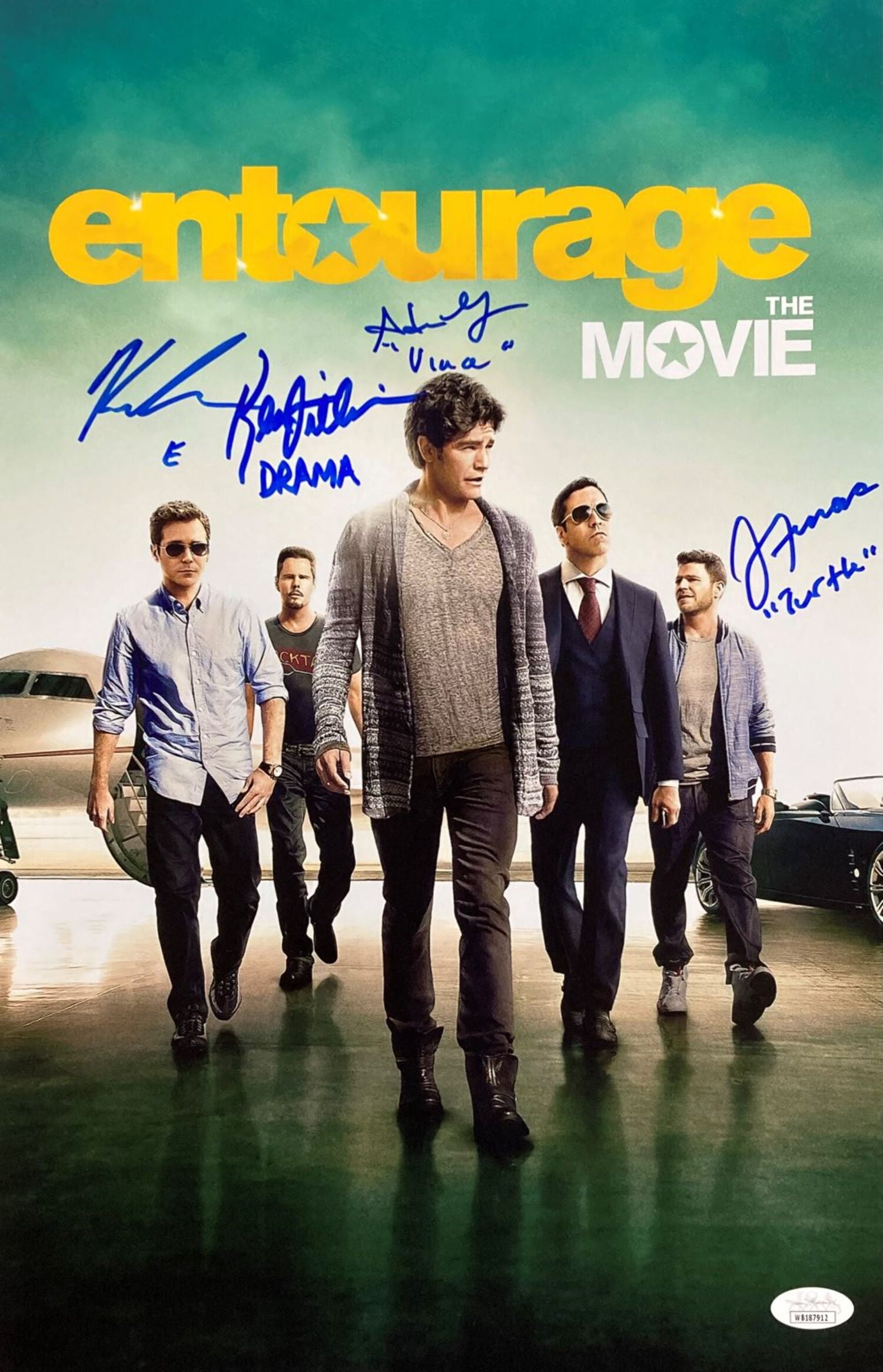Entourage Cast Signed 11x17 Entourage Movie Photo Adrien Grenier Others ...