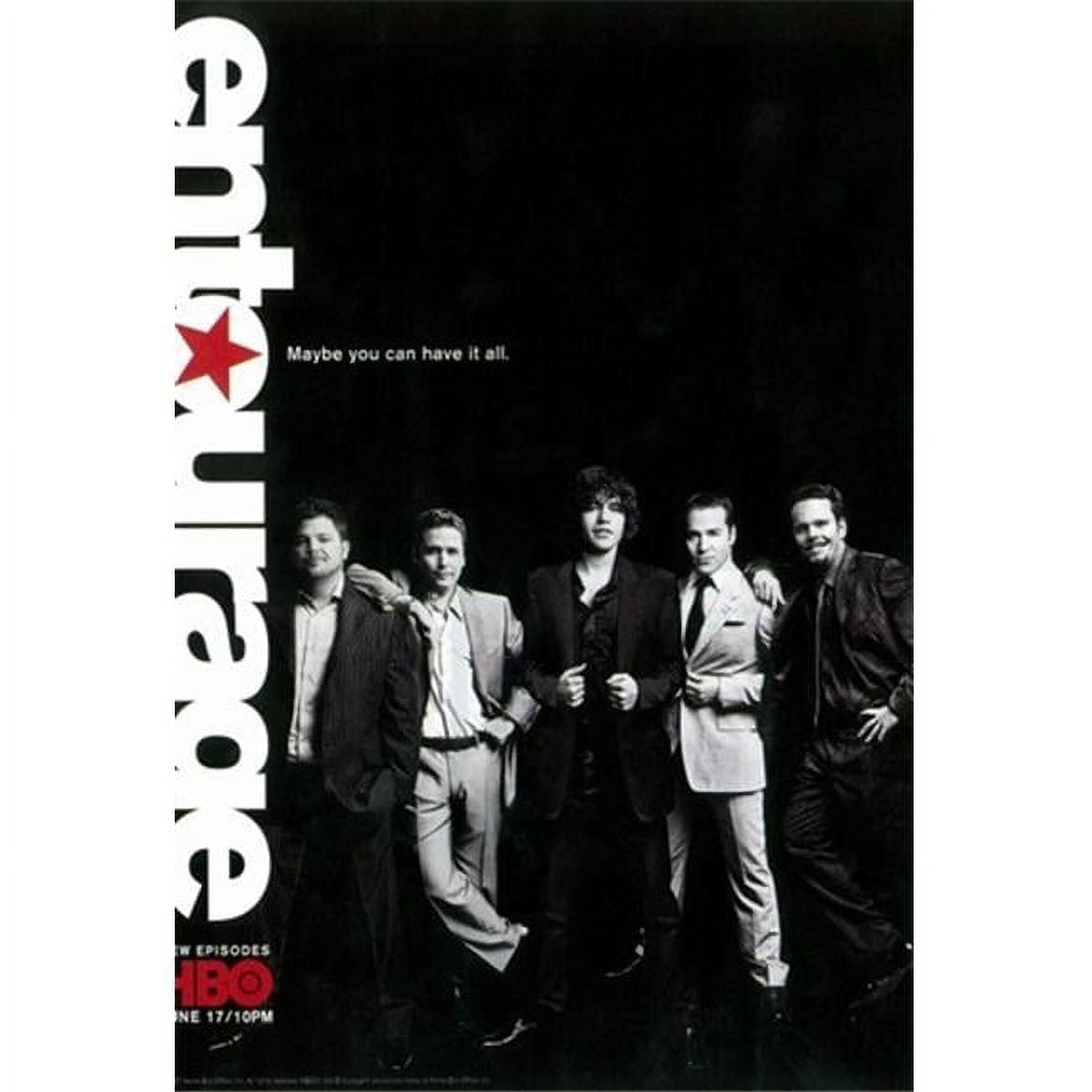 Entourage Style K Movie Poster - 11 x 17 in. - Walmart.com