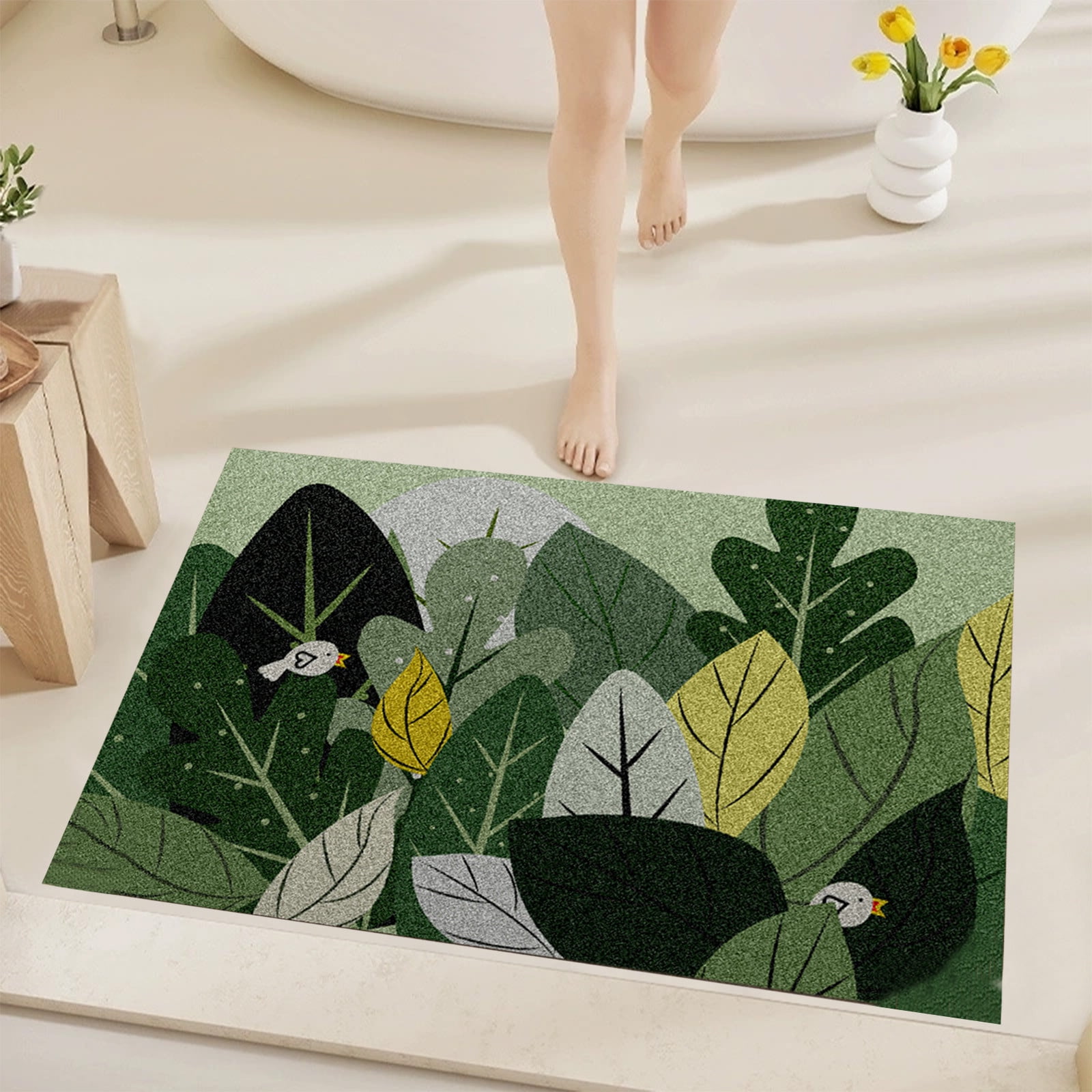 Entrance Door Carpet Polyester Carpet Bathroom Absorbent Toilet Door ...