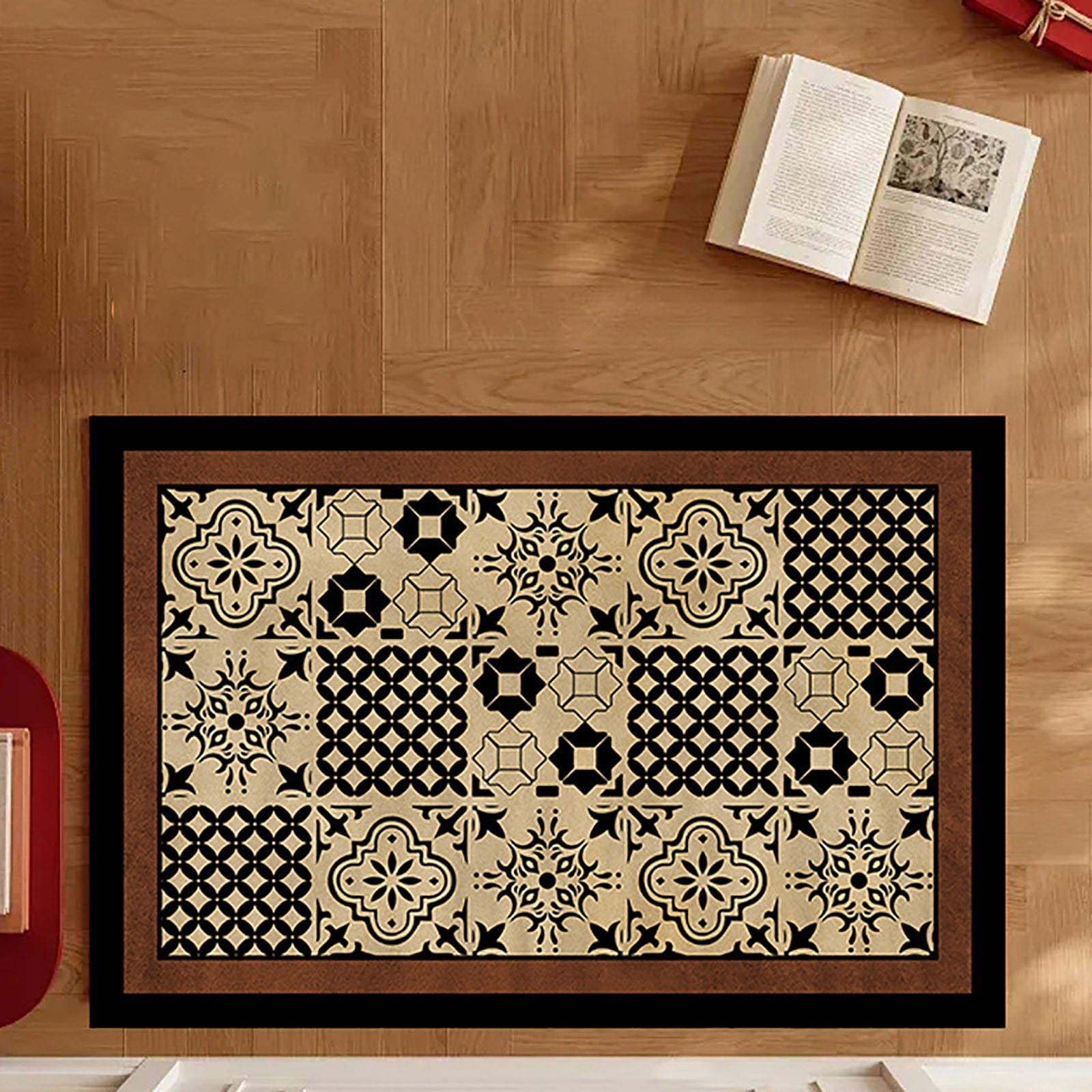 Entrance Door Crystal Velvet Door Mat Entrance Door Dirt And Non Slip ...