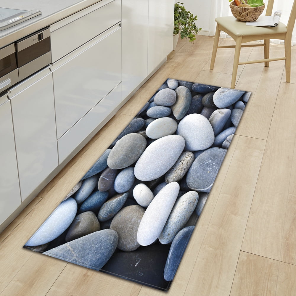 Entrance Door Mat Cobblestone Kitchen Living Room Bathroom Bedroom Kid ...