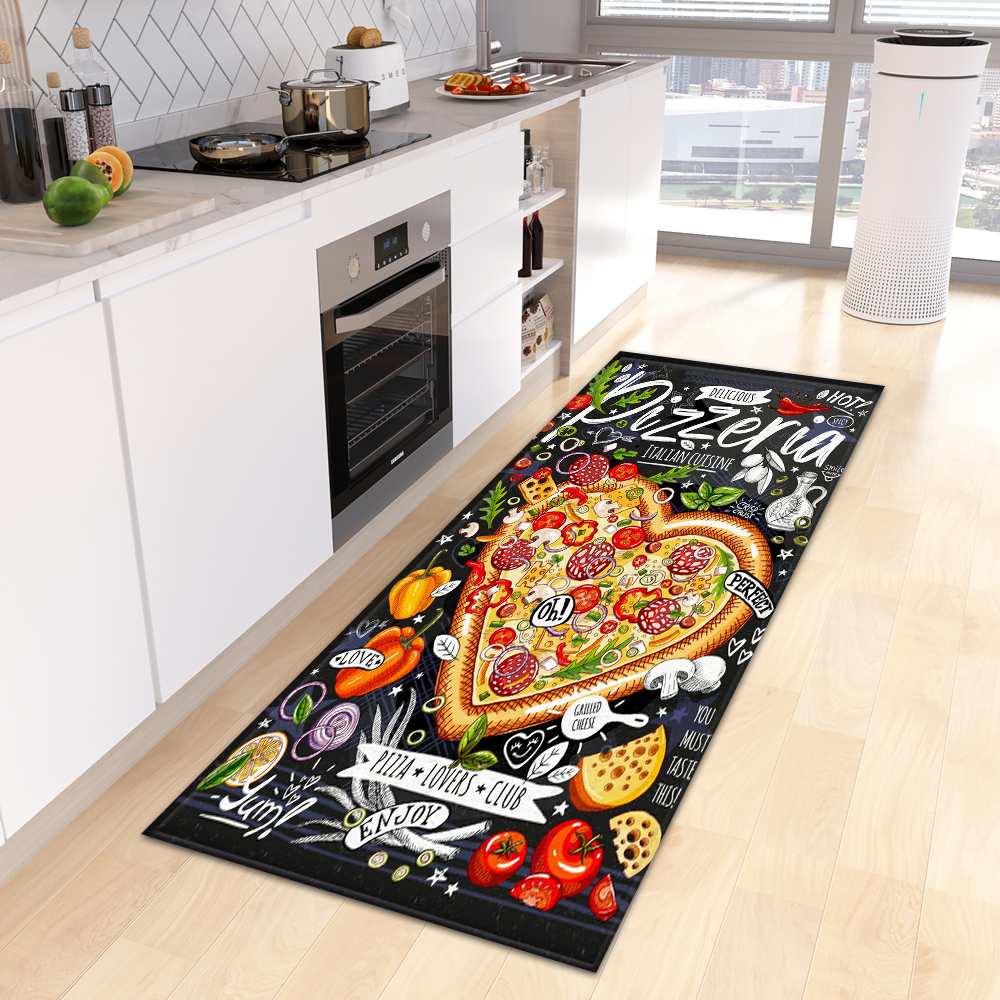 Entrance Doormat Bathroom Hallway Decor Foot Mat Kitchen Rug Food Home ...