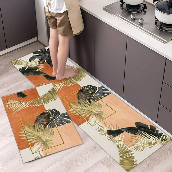 Entrance Doormat Hallway Carpet Water Absorbent Bathroom Floor Anti ...