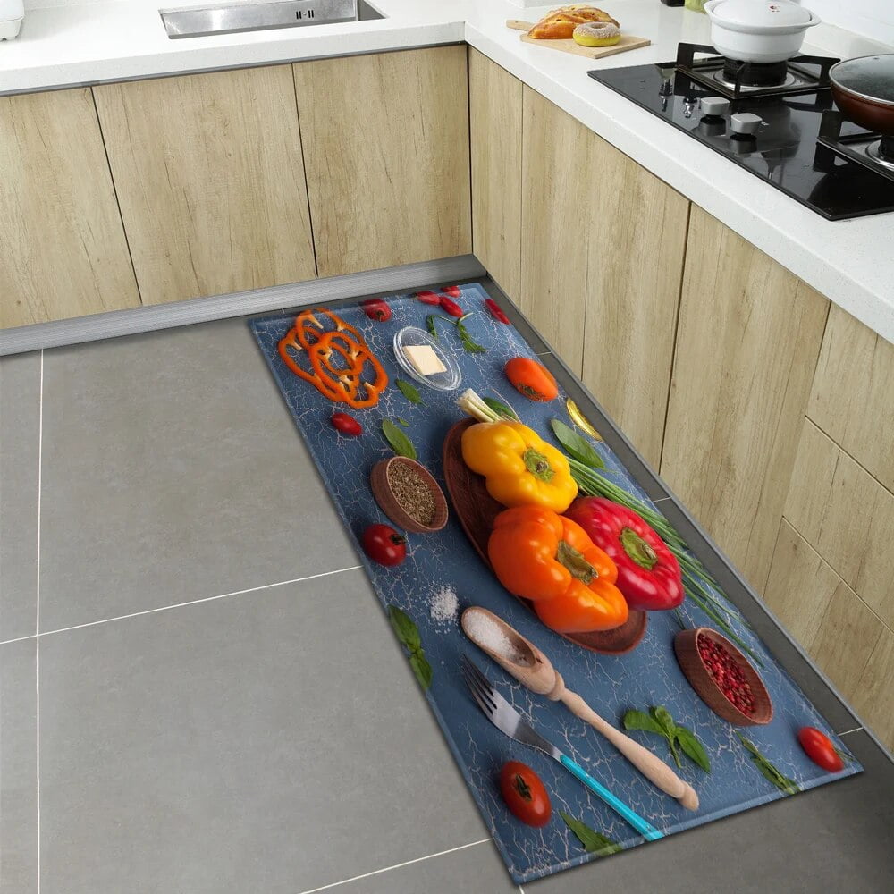 Entrance Doormat Kitchen Carpet Living Room Bedroom Decor Rugs Spices ...