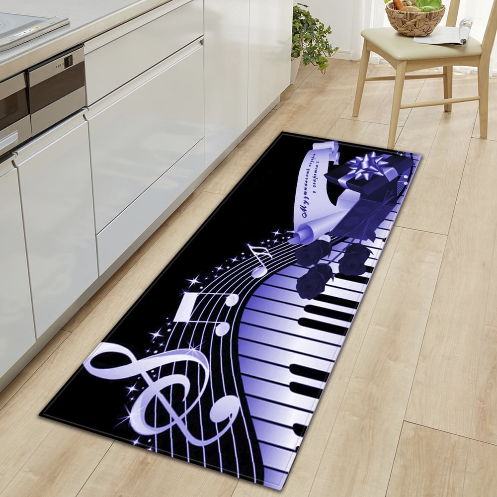 Entrance Doormat Kitchen Mat Living Room Bedroom Floor Decor Anti-Slip ...