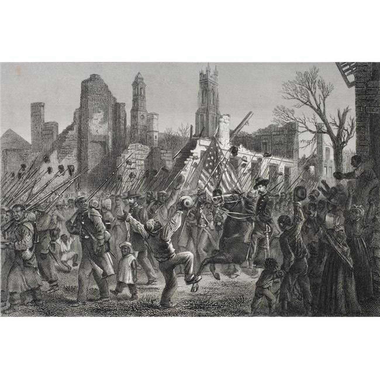 Entrance Of The 55Th Massachusetts Colored Regiment Into Charleston ...