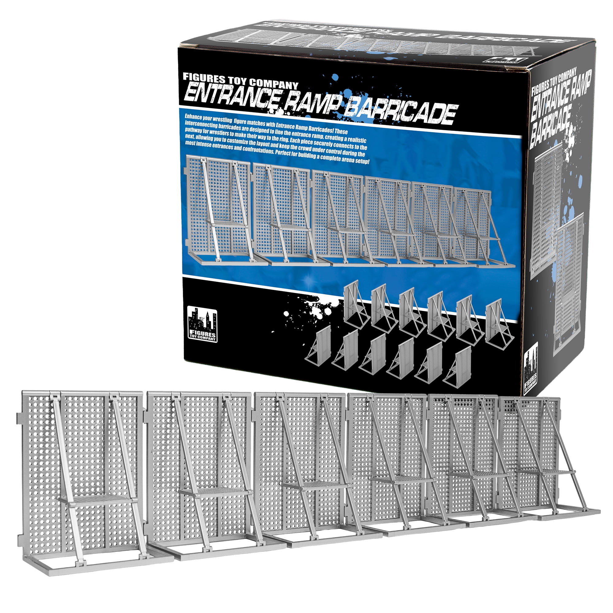 Entrance Ramp Barricade Guardrails for WWE & AEW Wrestling Action ...
