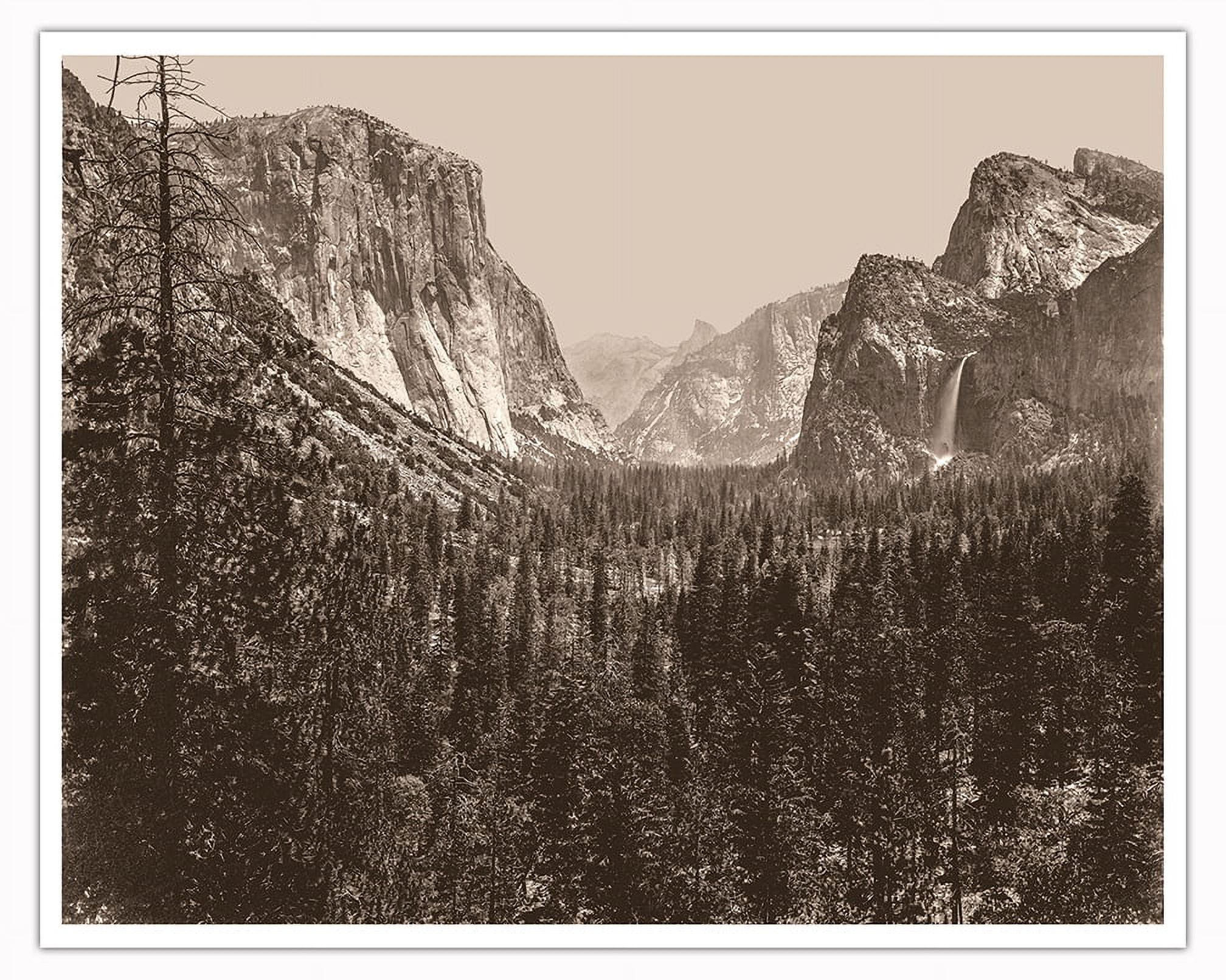 Entrance to Yosemite Valley - Yosemite National Park California ...