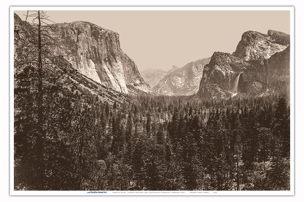 Entrance to Yosemite Valley - Yosemite National Park California ...