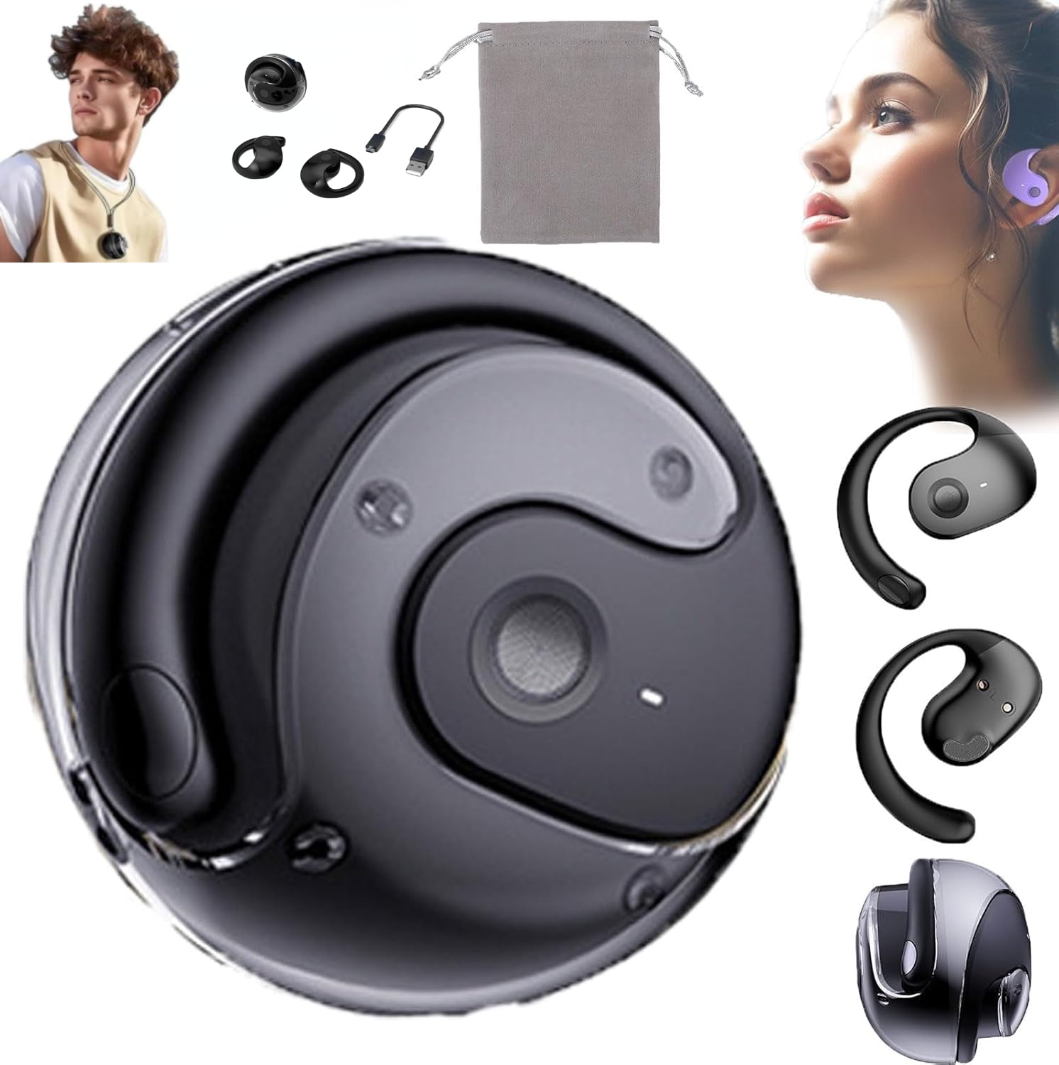 Entrancet AI Translator Earbuds, Translation Earbuds Real Time ...