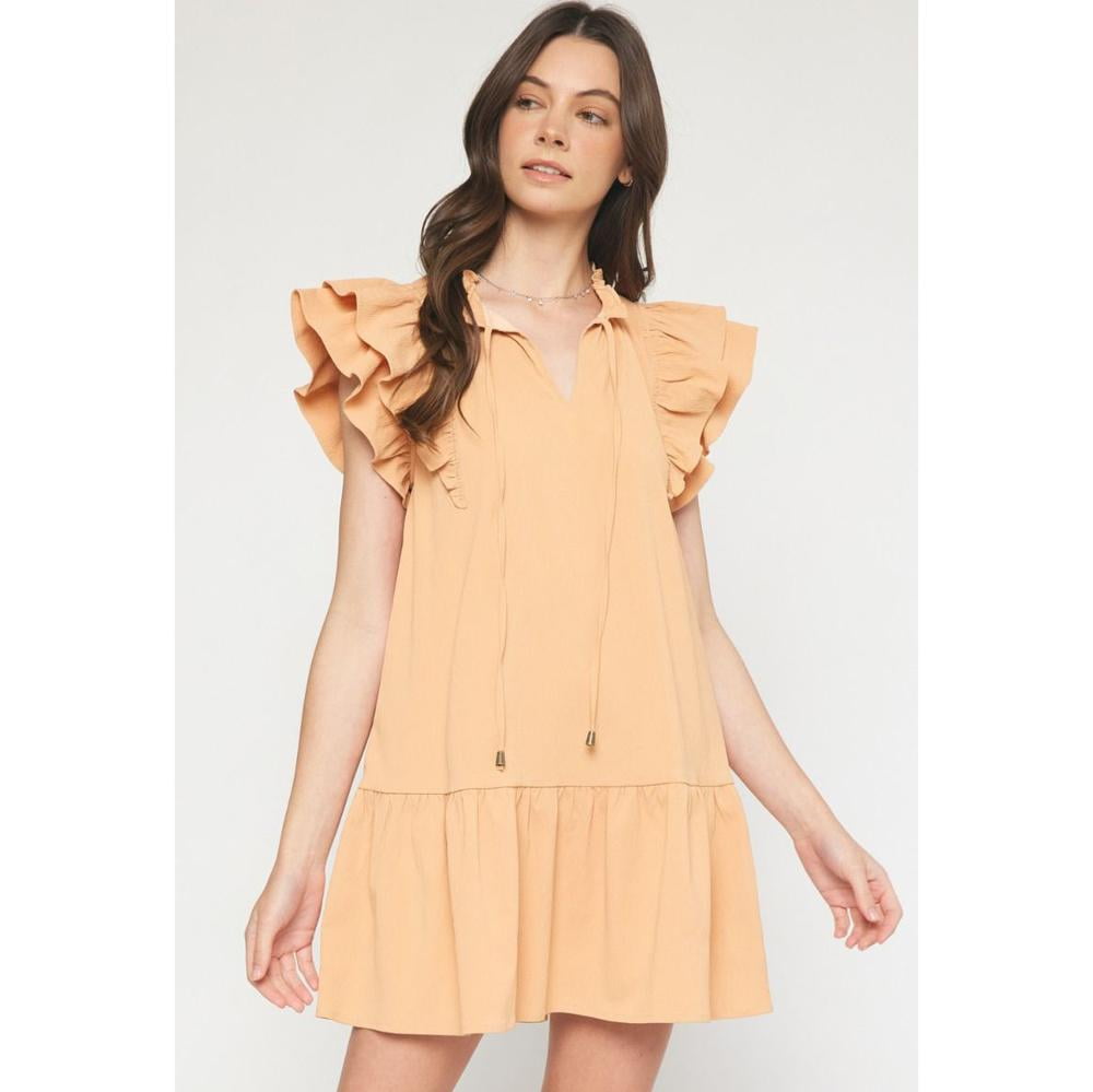 Entro D18727-SUN Womens Sundial Mini Dress - Walmart.com