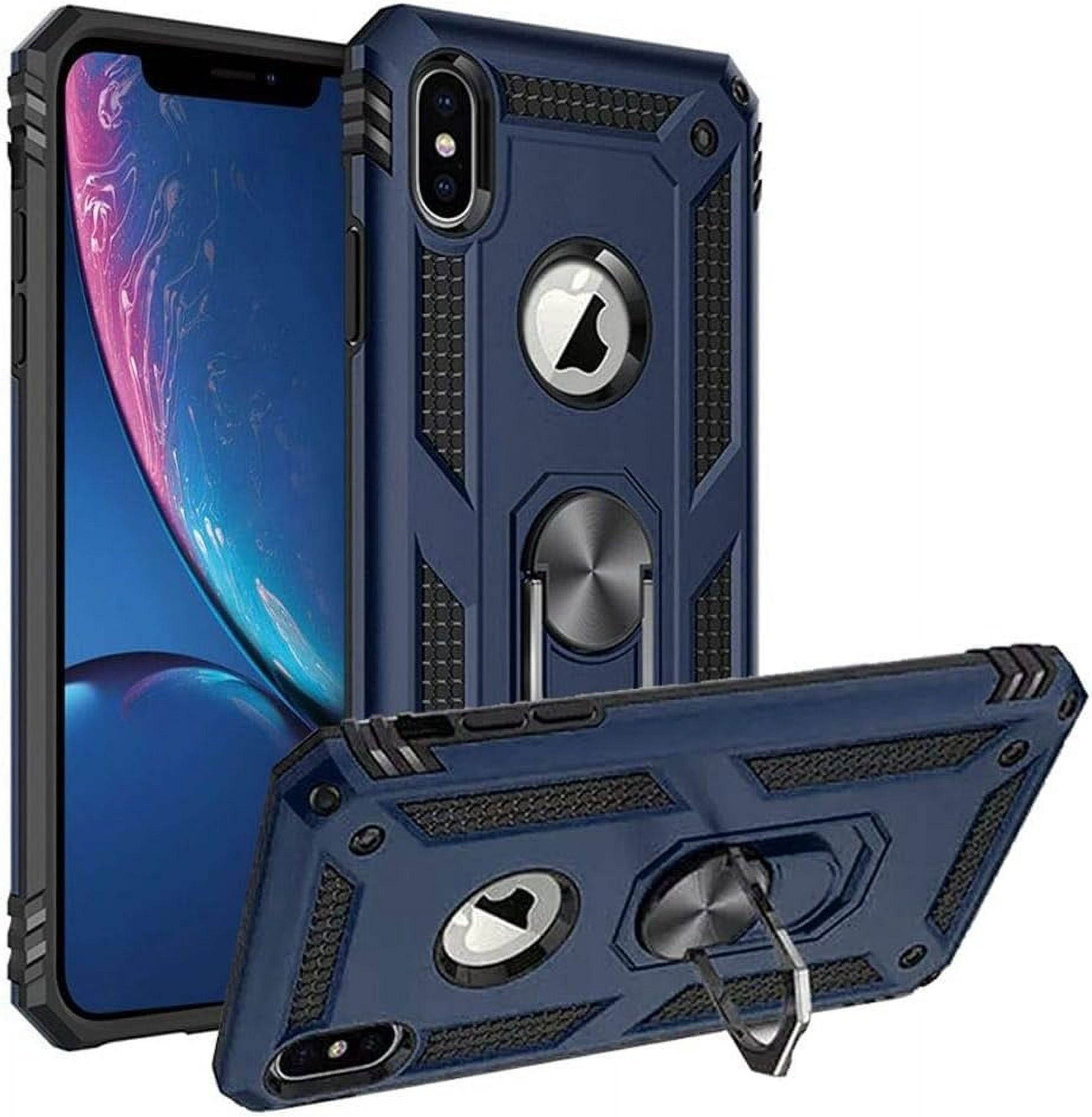 Entronix Case Designed for Apple iPhone X Heavy Duty Case with Built-in ...