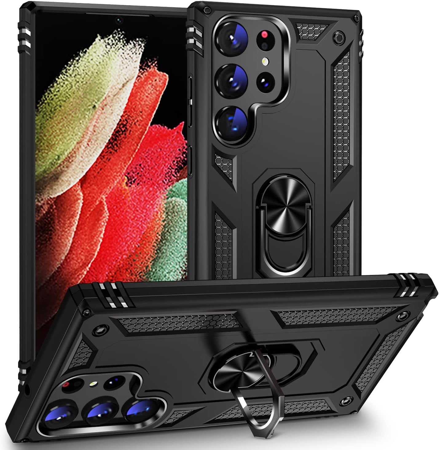 Entronix Case Designed for Samsung Galaxy S21 Ultra Heavy Duty Case ...