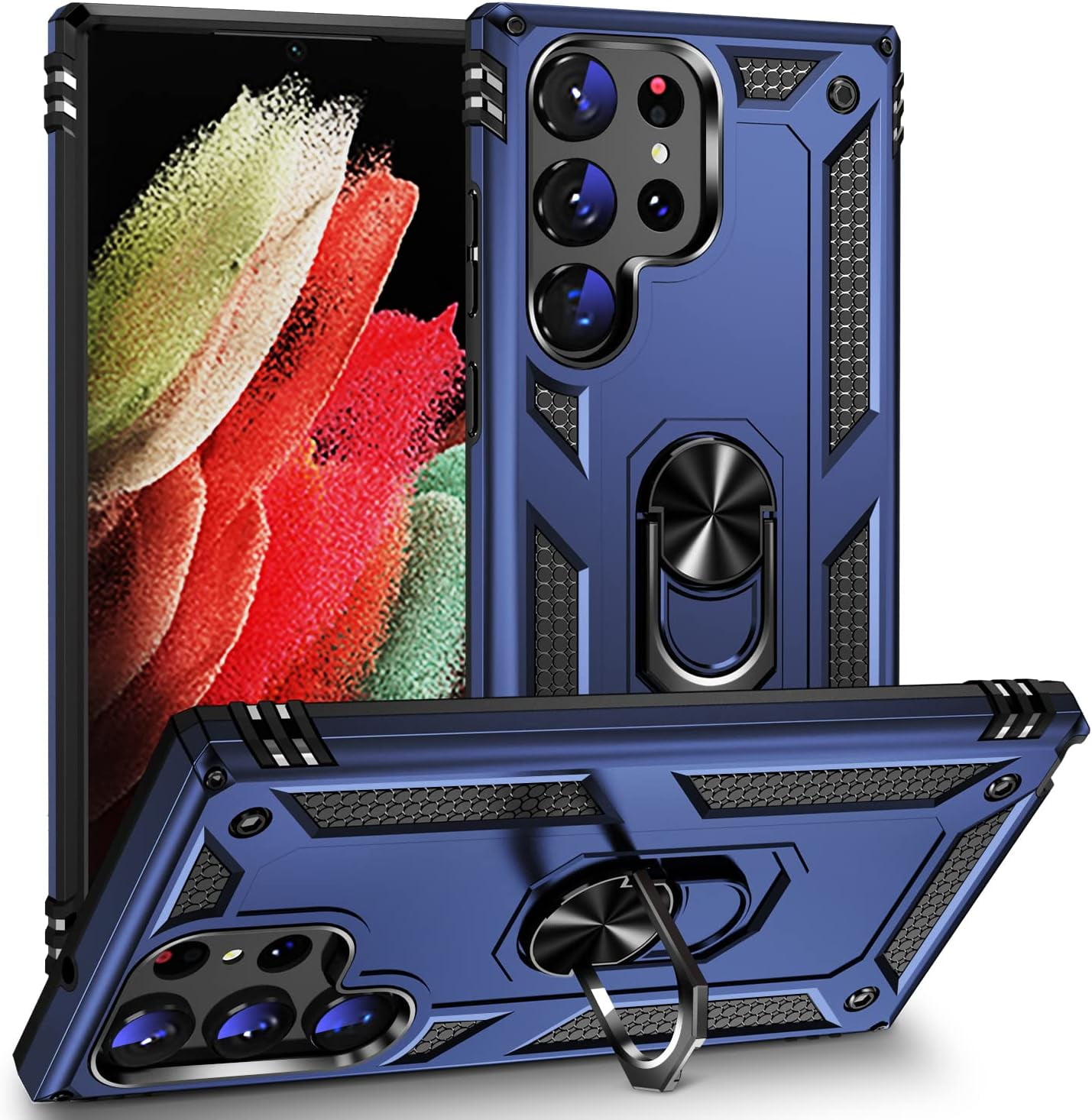 Entronix Case Designed for Samsung Galaxy S23 Ultra Heavy Duty Case ...