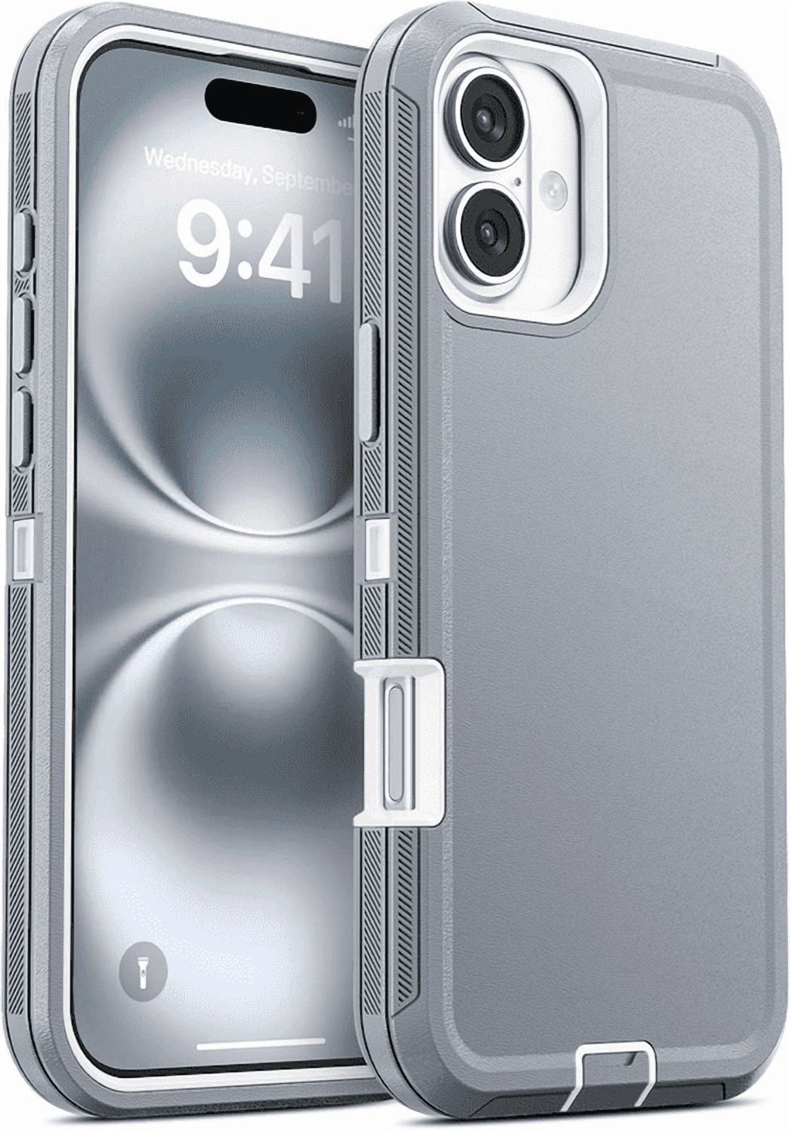 Entronix Heavy Duty Case designed for iPhone 16 - Triple Layer Bumper ...
