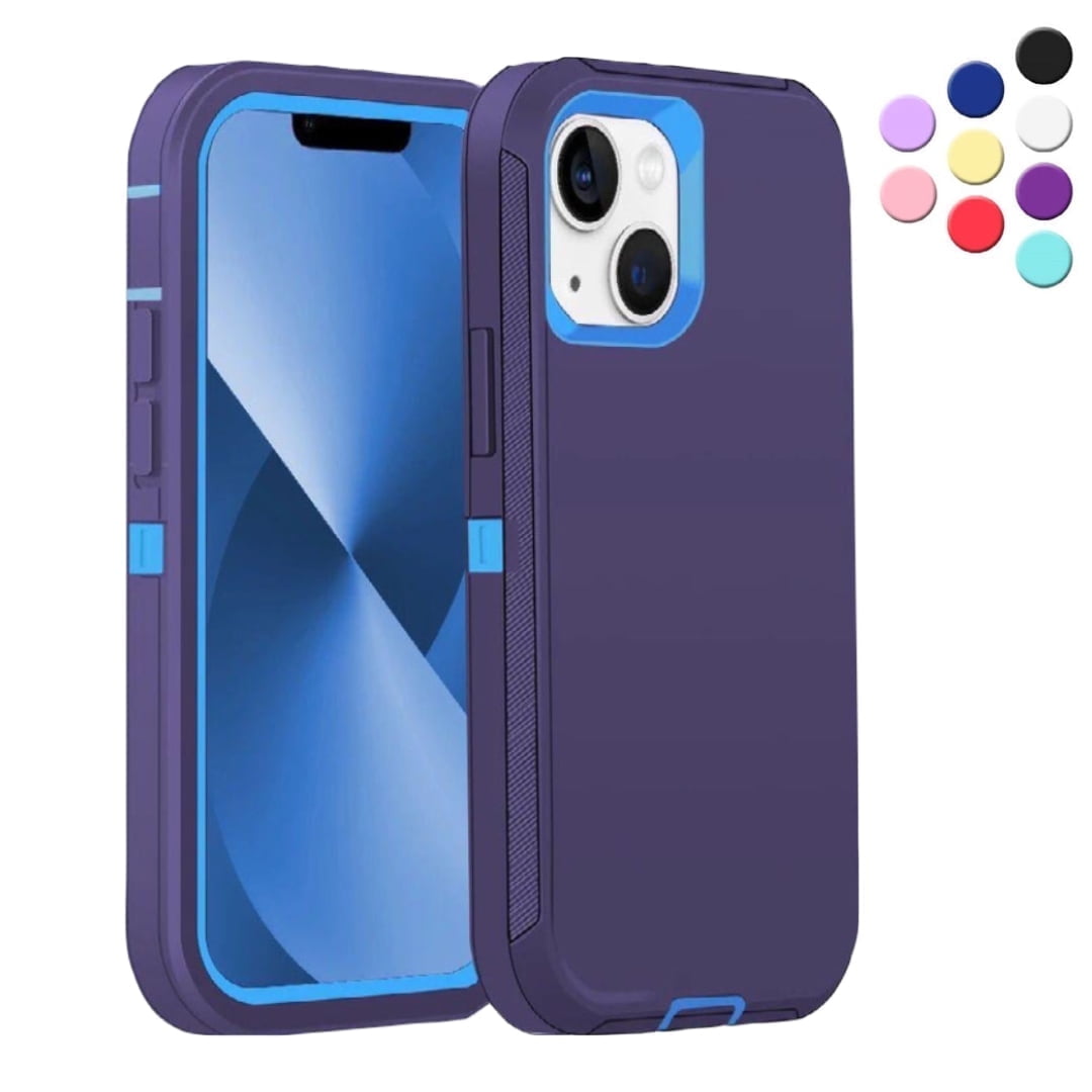 Entronix Heavy-Duty iPhone 13 Case, Shockproof Triple-Layer Rugged ...