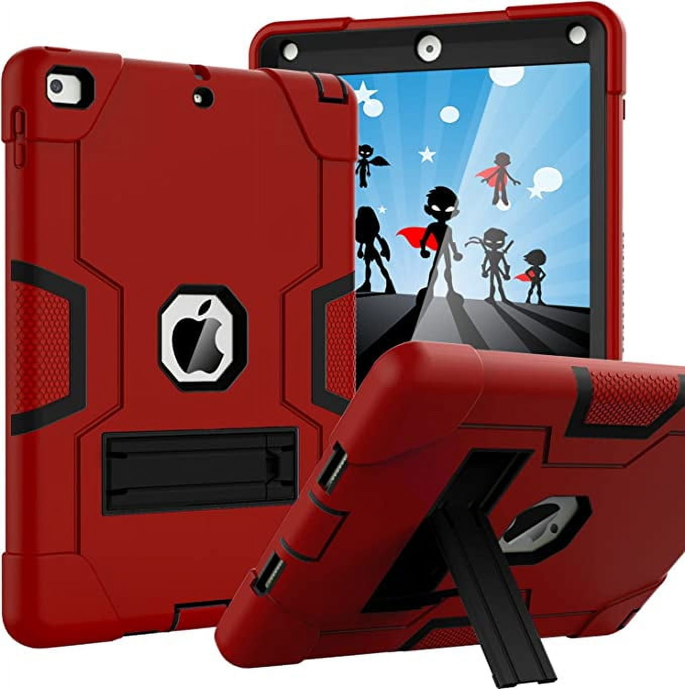 Entronix Heavy Duty iPad Case for 9th, 8th, 7th Gen, Slim Shockproof ...
