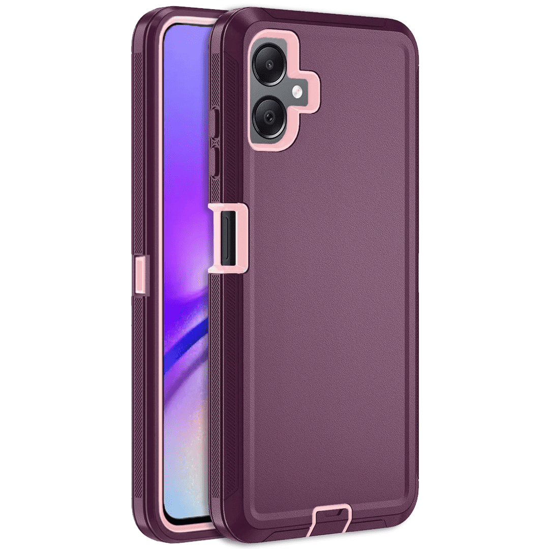 Entronix Heavy Duty Rugged Case Designed for Galaxy A06, Triple Layer Full-Body Protection ...