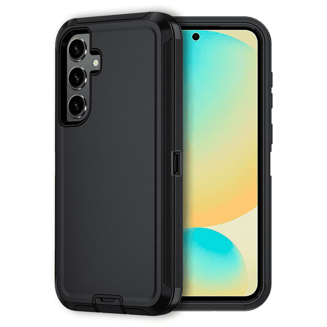 Entronix Heavy Duty Case Compatible with Galaxy S24 FE, Shockproof Hard ...