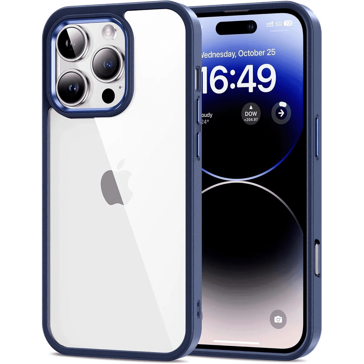 Entronix Impact-Resistant Clear Case for iPhone 16 Pro Max, Anti-Drop ...