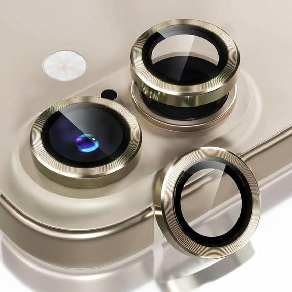 Entronix Metal Camera Lens Cover for iPhone 16, HD Tempered Glass Lens ...