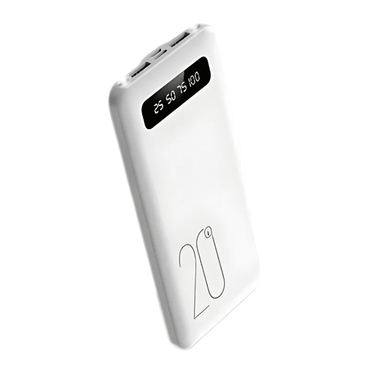 Entronix Power Bank 20,000 mAh Portable Charger With Dual USB and Type ...