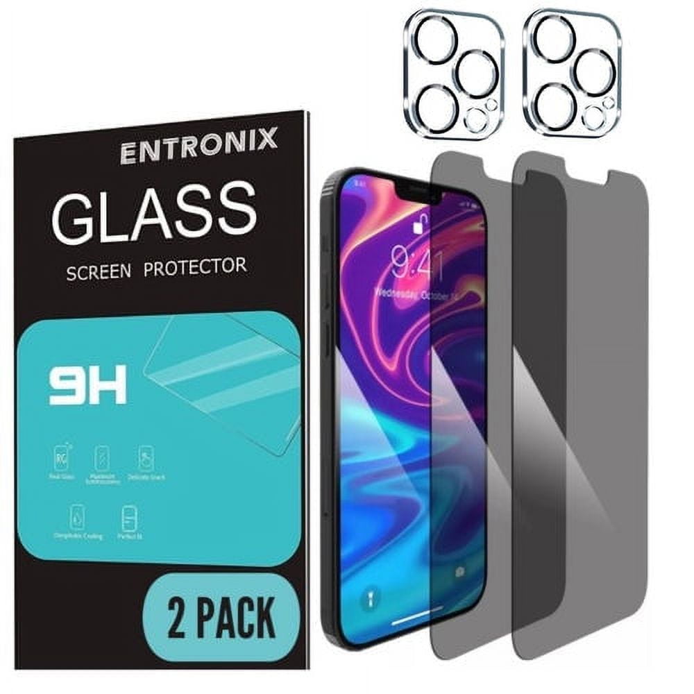 Entronix Privacy Screen Protector, Anti-Spy Glass, Lens Protector for ...