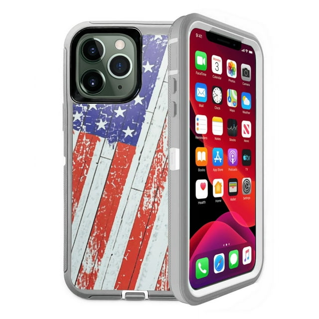 Entronix Shockproof USA Flag Back Cover Cell Phone Case for Apple ...