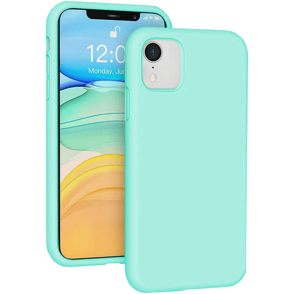 Entronix Silicone Case for iPhone XR, Soft-Touch & Slim Protective ...