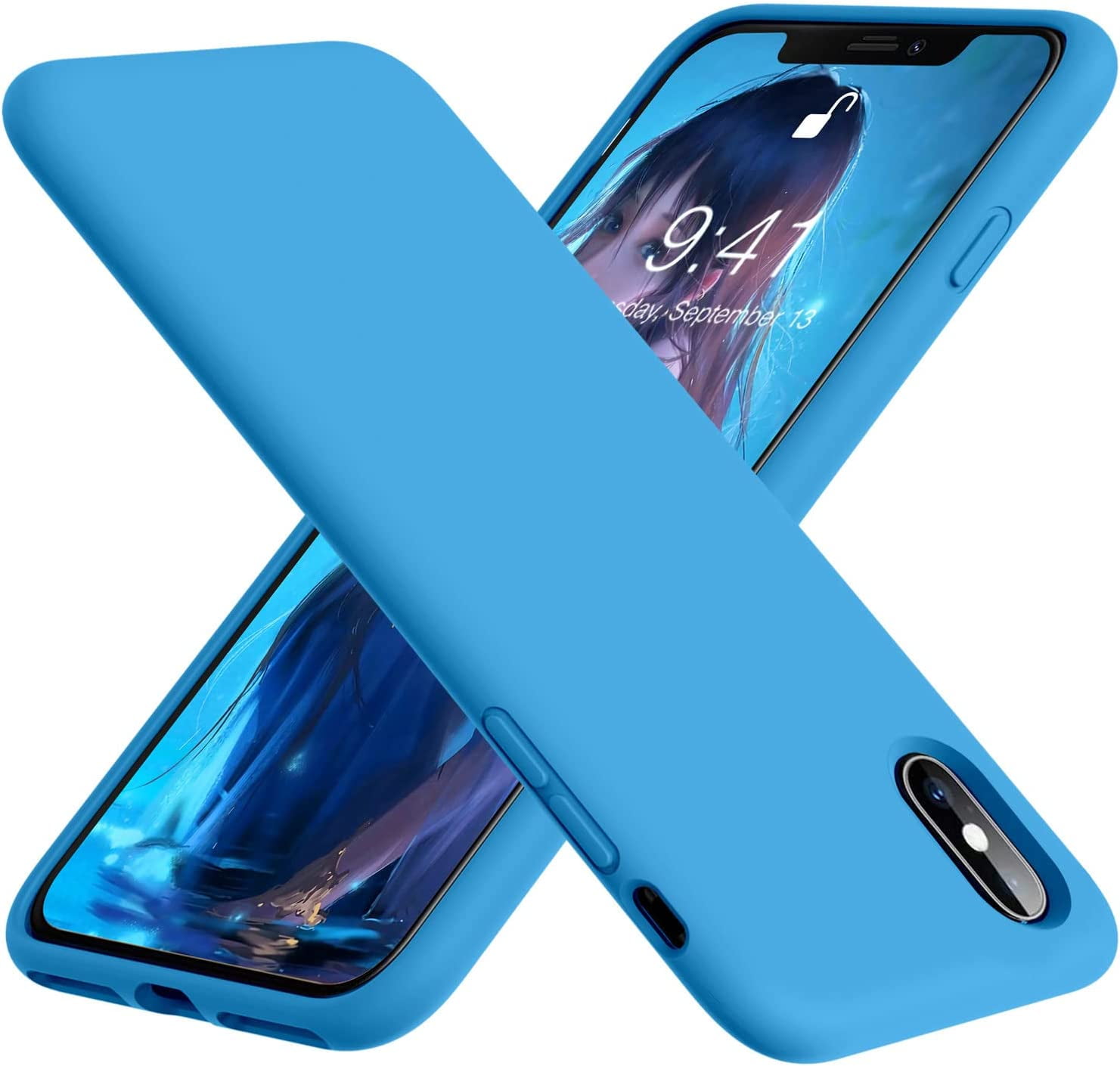 Entronix Silicone Soft Case Designed for iPhone XS Max Shockproof ...