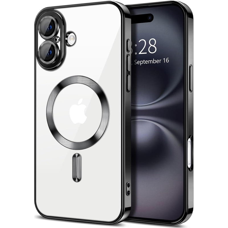Entronix Transparent Phone Case for iPhone 17 Clear Magnetic Case ...