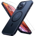 Entronix iPhone 14 Pro Max [Magnetic-Compatible] Clear Case 2 Screen ...