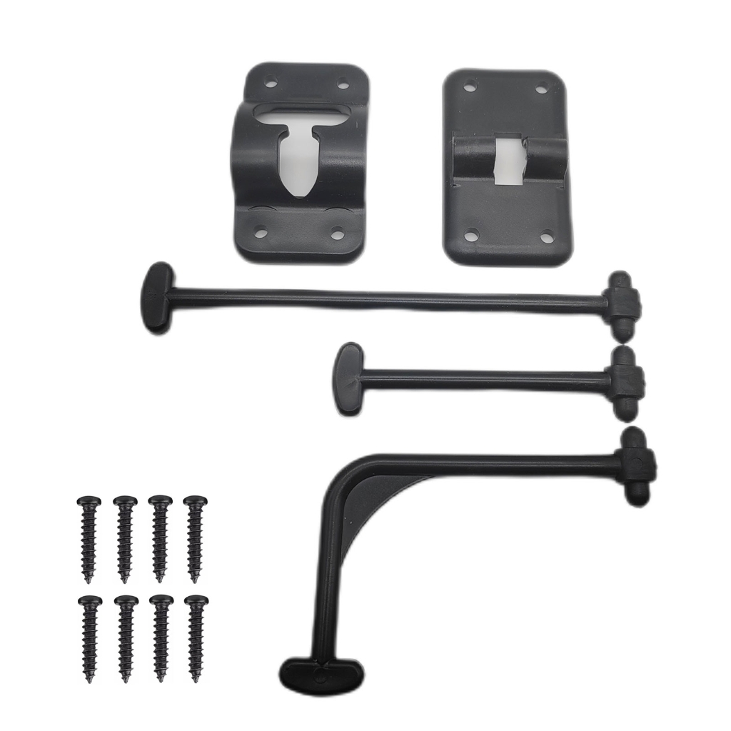 Entry Door Catches Exterior Door Hold Hook Keeper Entrance Latches with ...